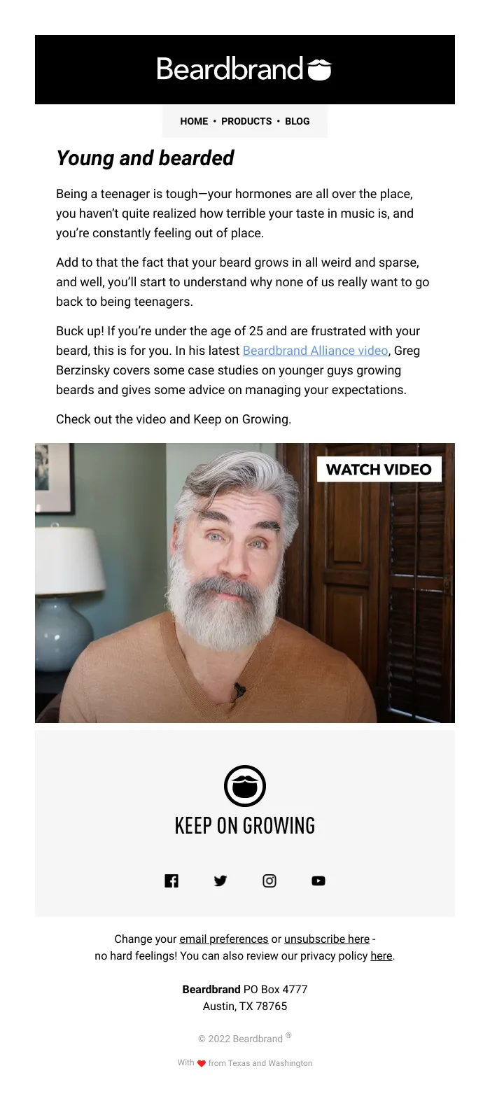 Celebrate UGC - Email Marketing Examples for eCommerce
