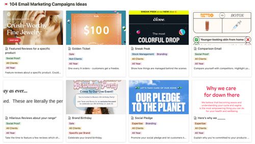 100+ Email Newsletters Campaigns Ideas