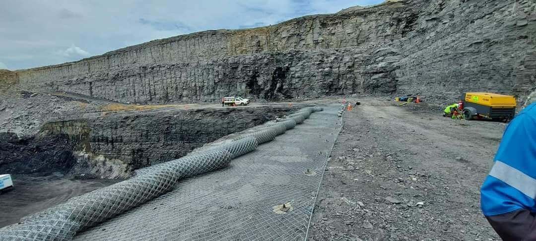 Expanding to opencast mining - Block