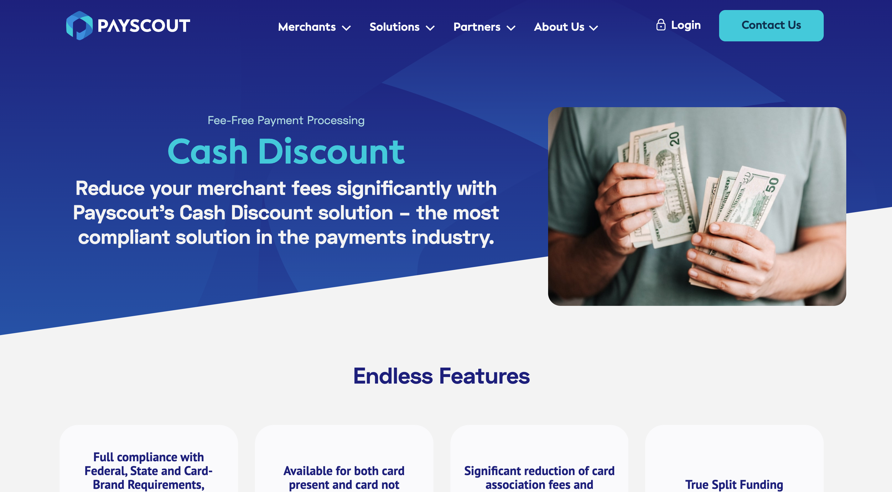 Payscout - Cash Discount: Reduce Your Merchant Fees