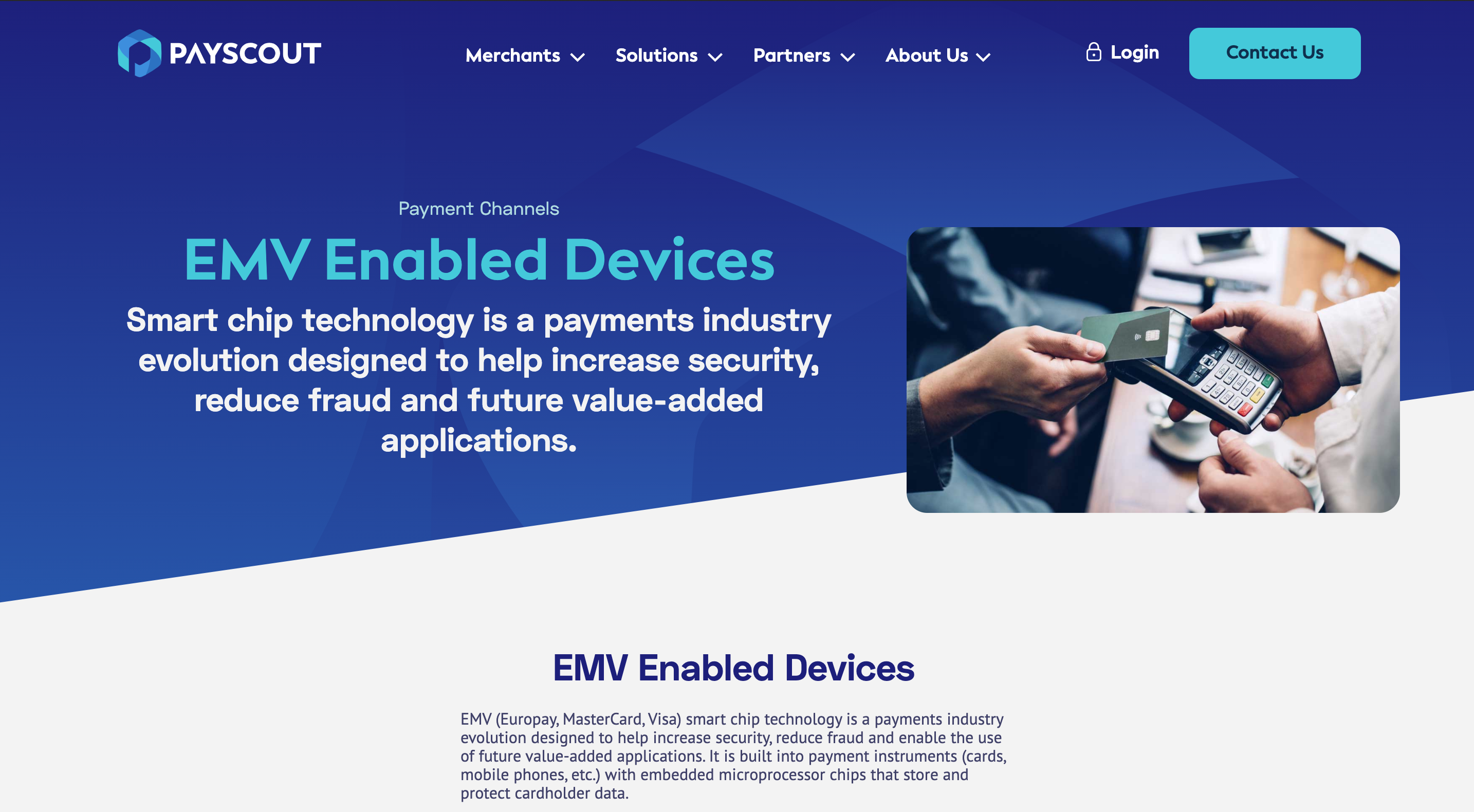 Payscout - EMV Enabled Devices