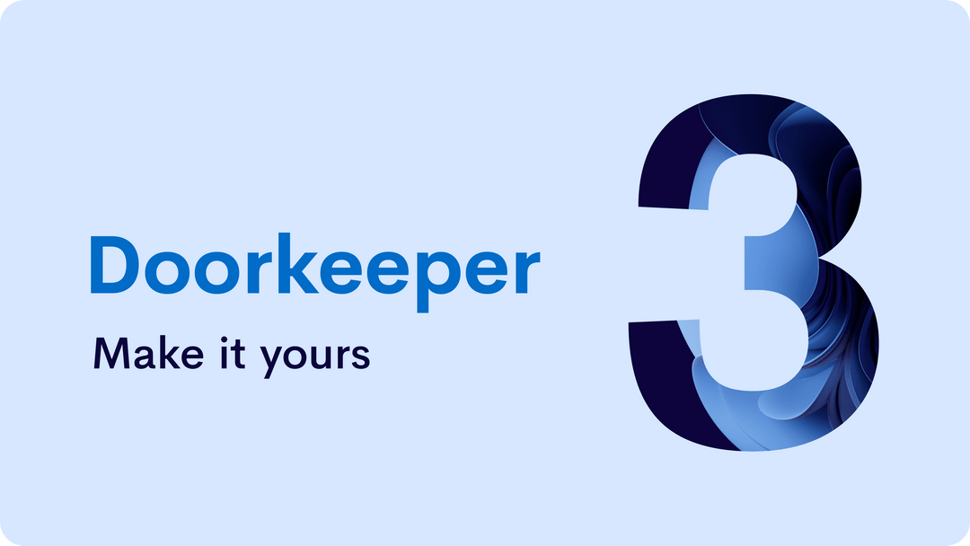 Our most customisable Doorkeeper yet | Nirovision