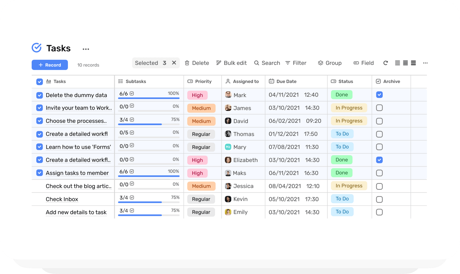 Workiom Helps You Create Efficient Workflows