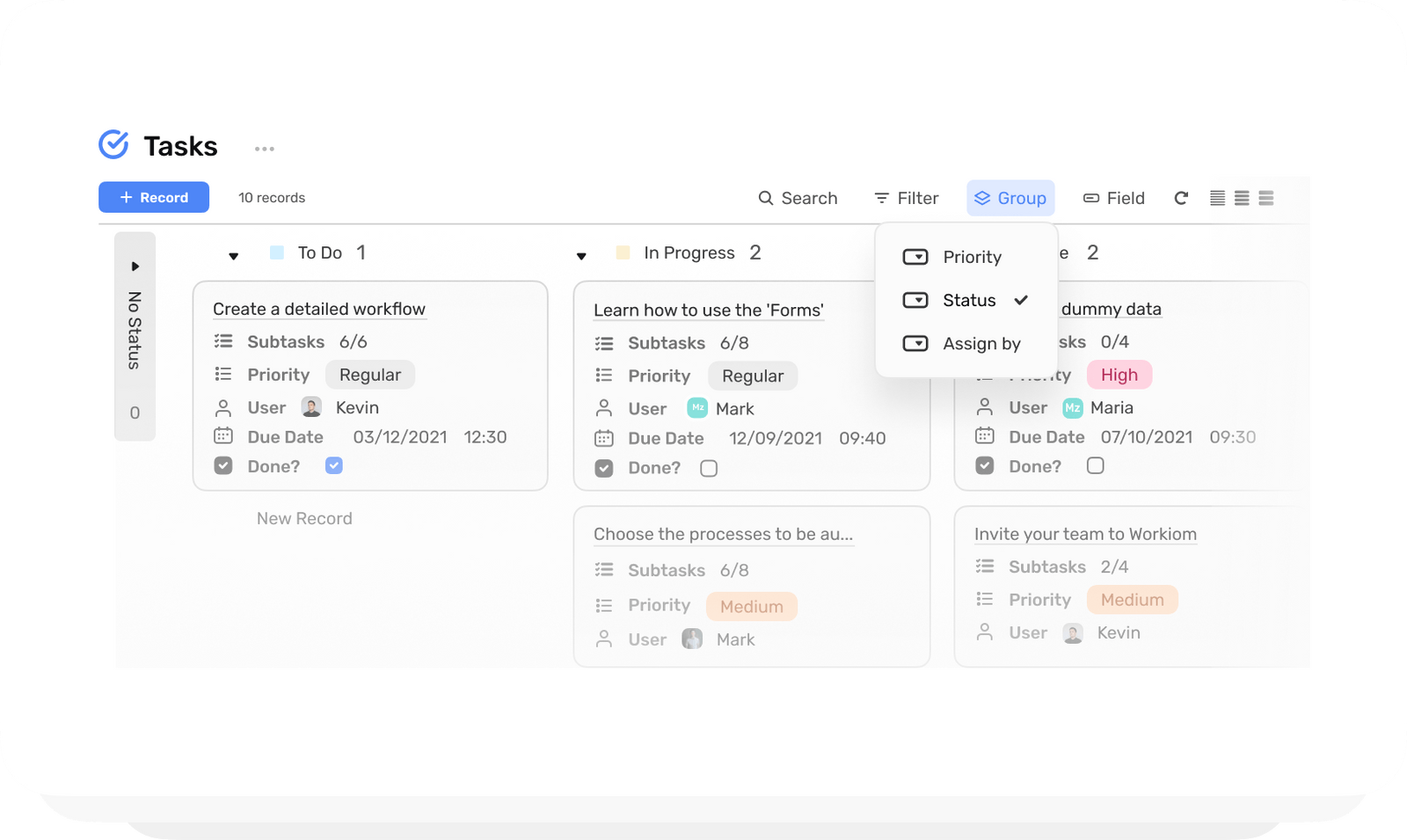 Workiom Helps You Create Efficient Workflows