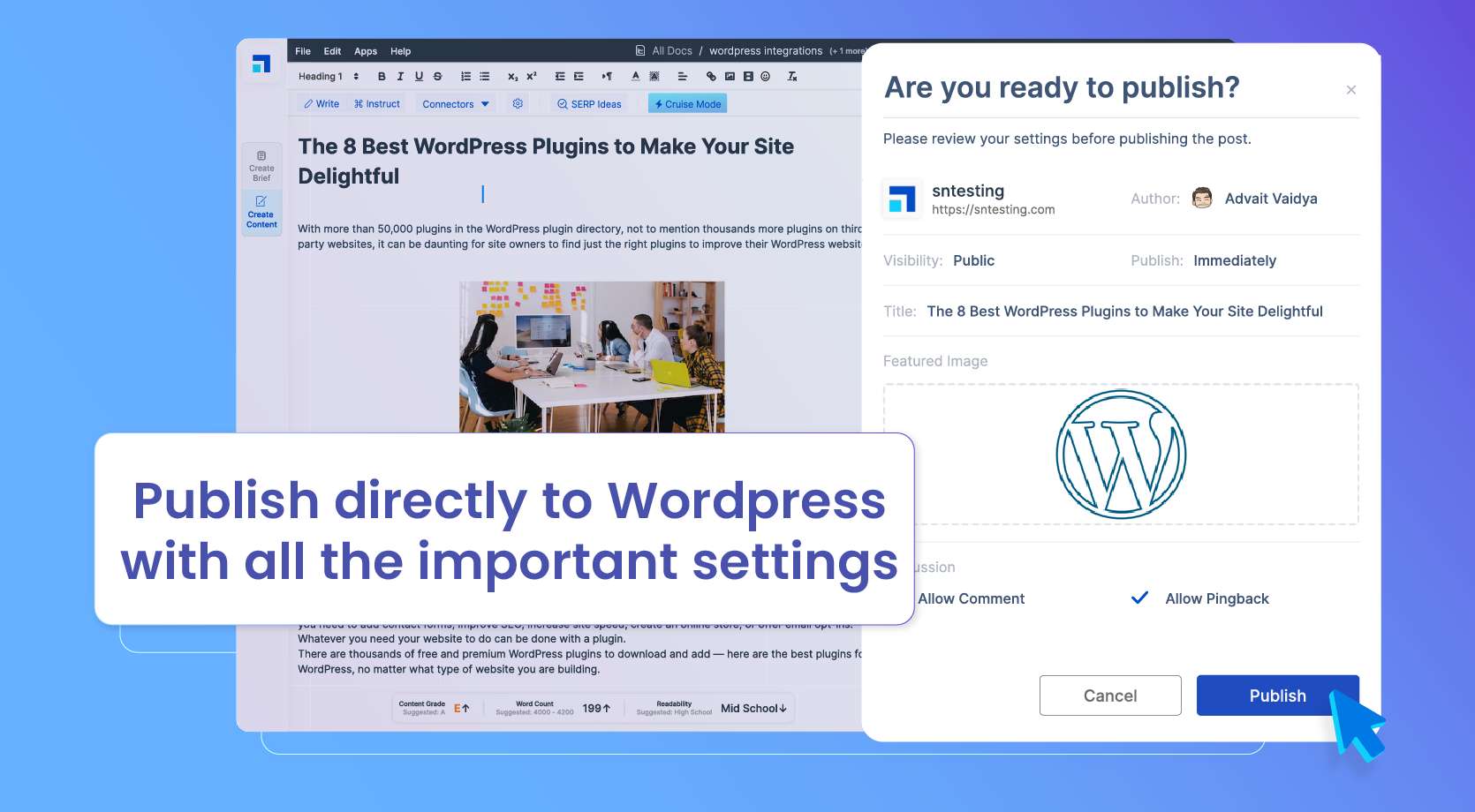 Wordpress Publisher