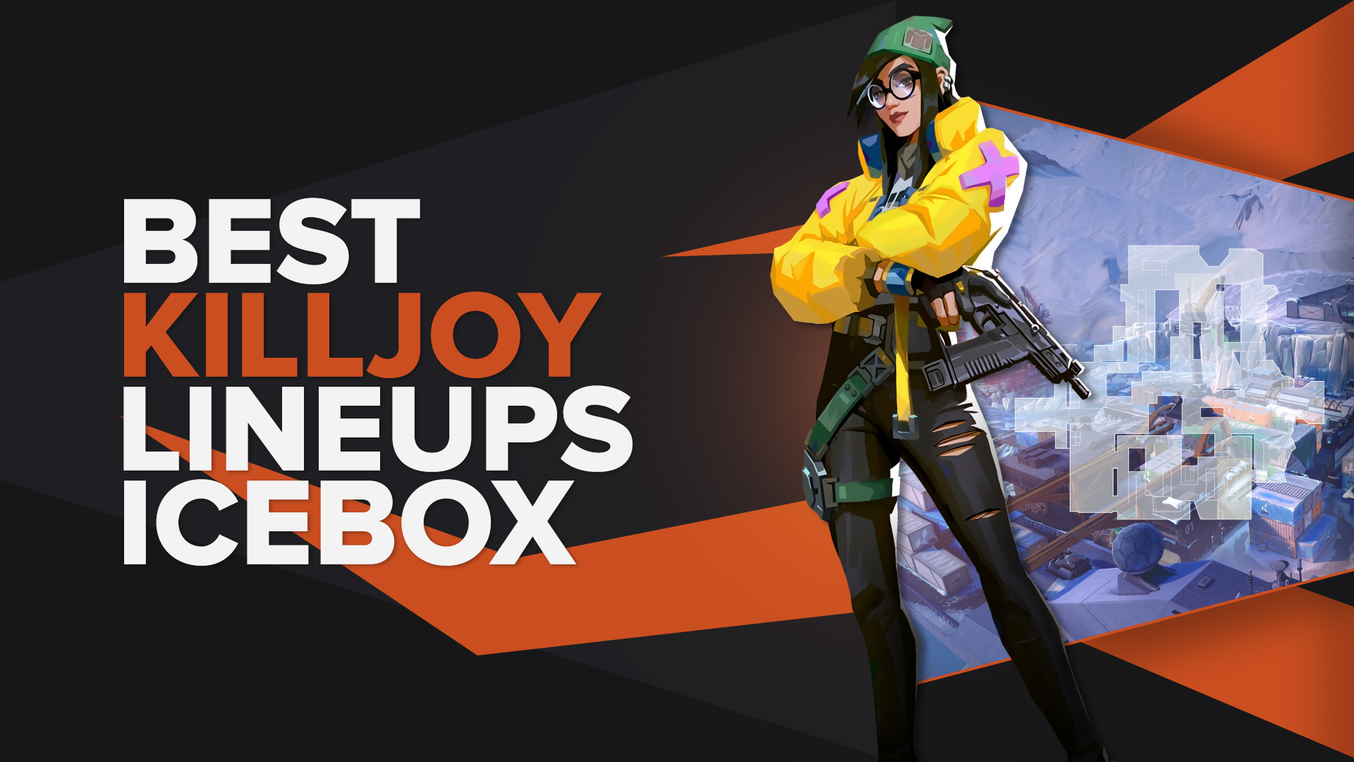 Best Killjoy Lineups on Icebox | Nade | Alarm Bot | Turret | Ultimate | TGG