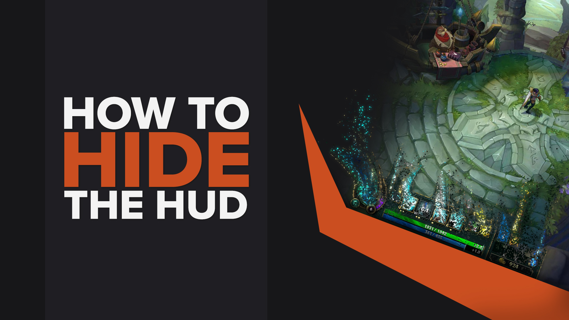 How to Hide the HUD in League of Legends | TGG