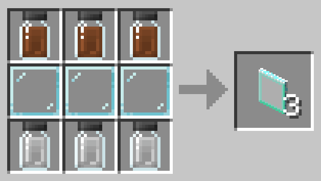 How To Make Hardened Glass Pane In Minecraft | TGG