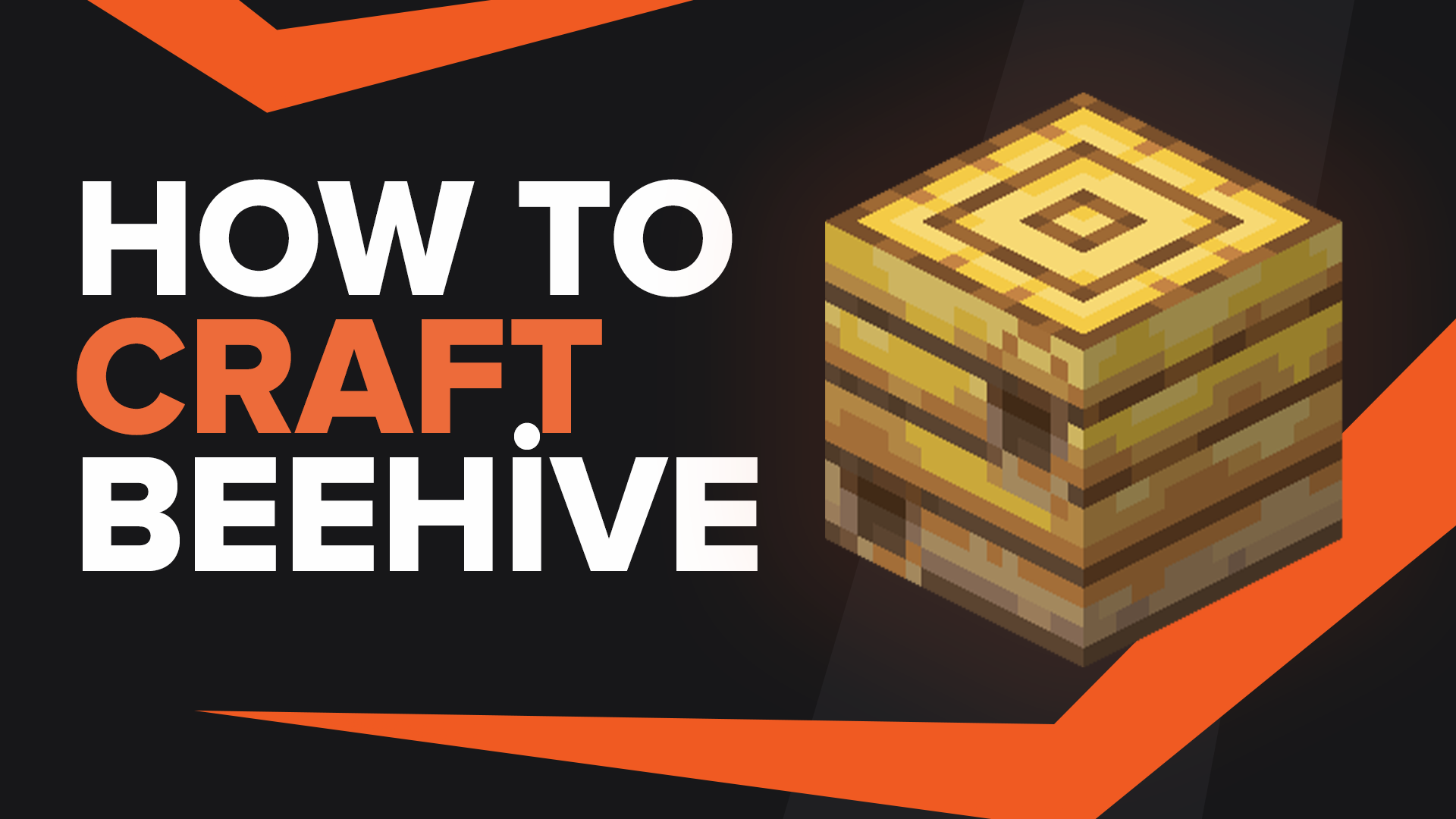 How To Make Beehive In Minecraft | TGG