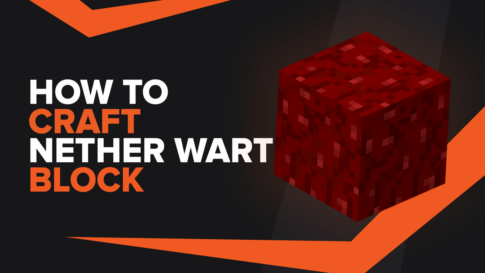 How To Make Nether Wart Block In Minecraft | TGG