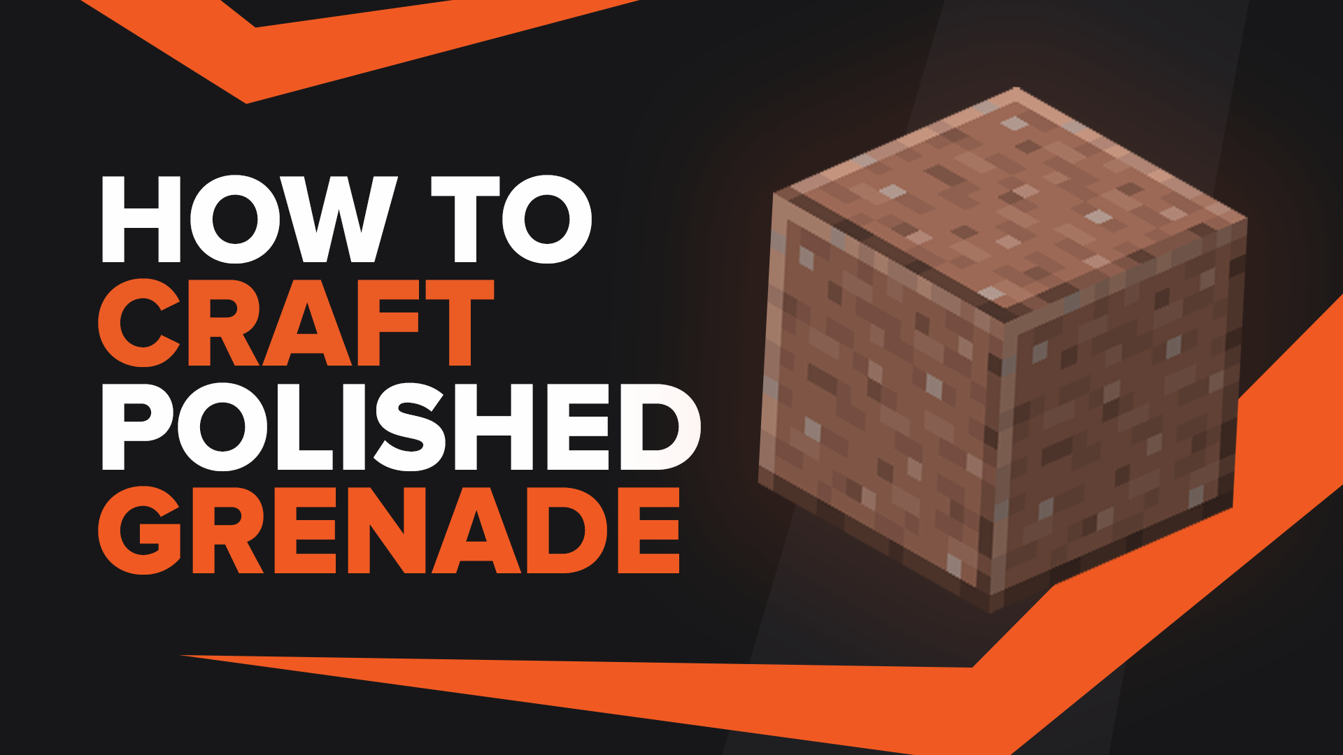 How To Make Polished Granite In Minecraft | TGG
