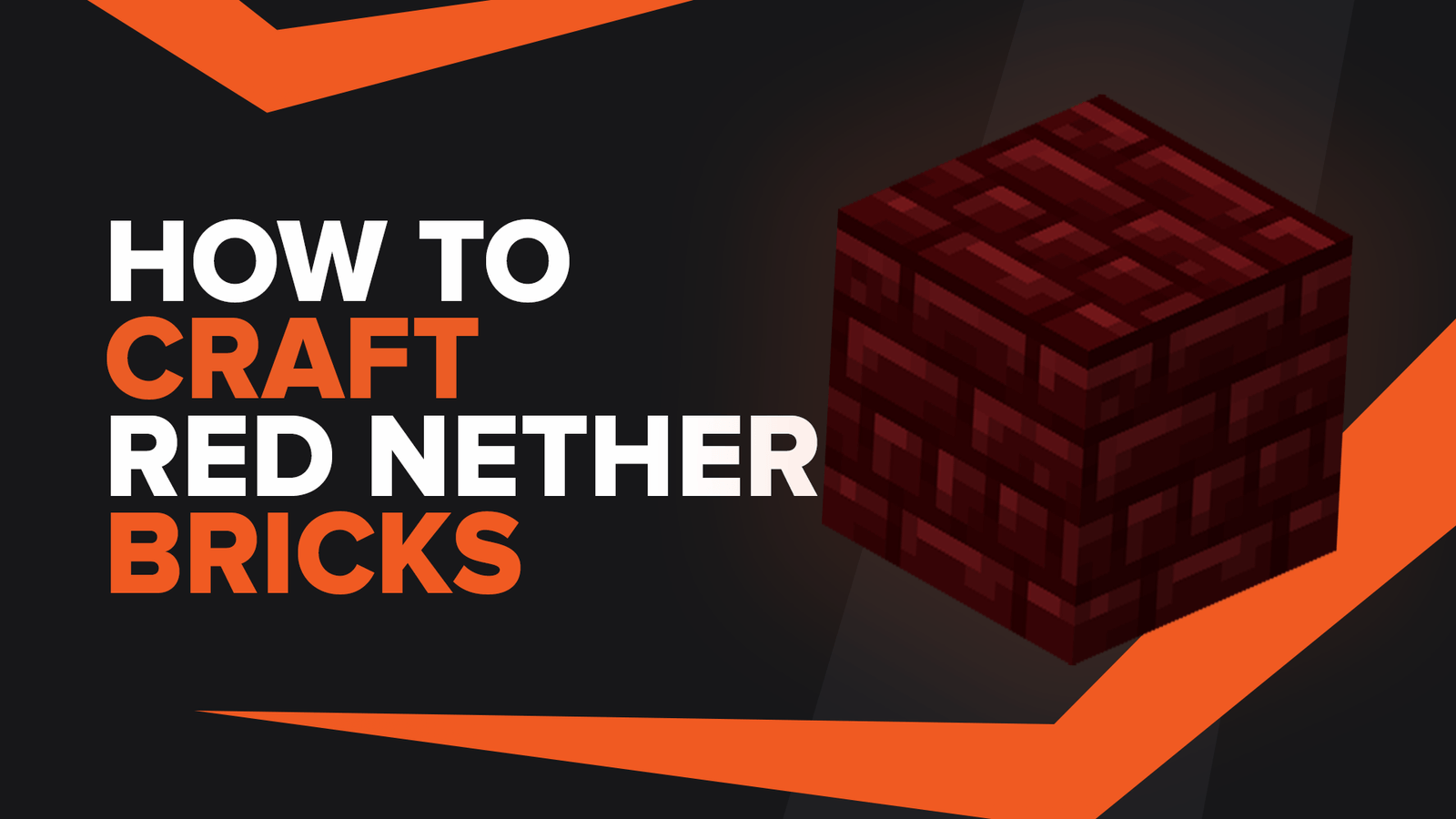 How To Make Red Nether Bricks In Minecraft | TGG