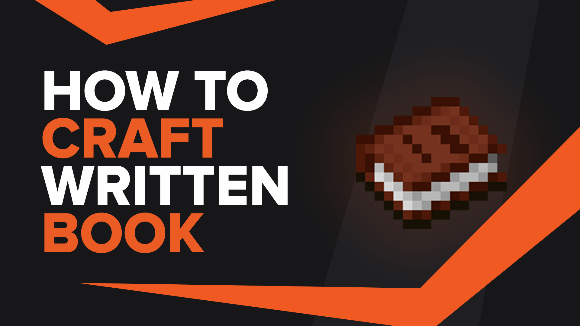 How To Make Written Book In Minecraft | TGG