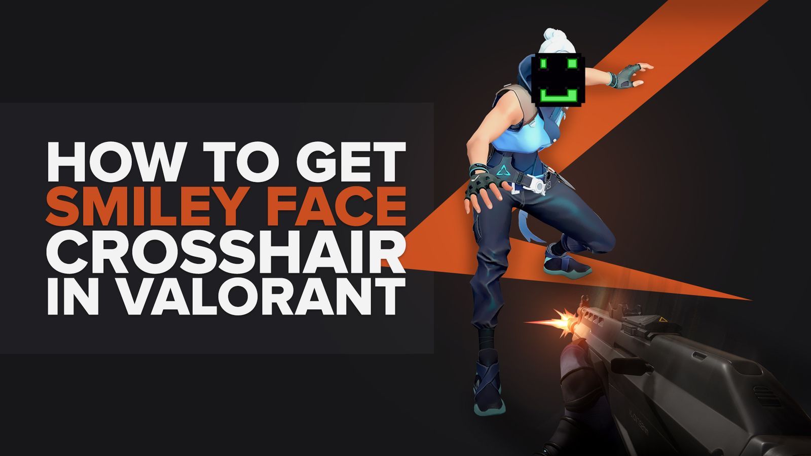 How to get the smiley face crosshair in Valorant | TGG