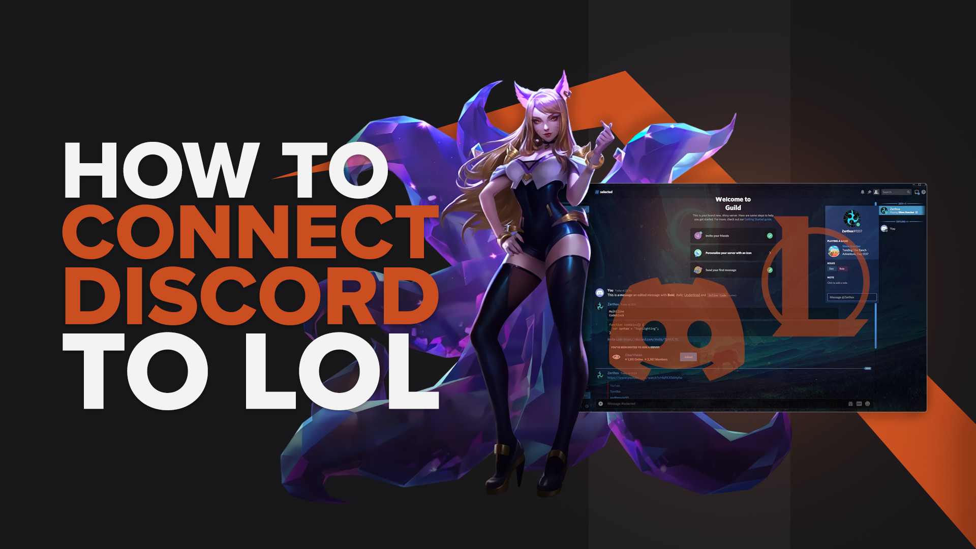 How to Connect League of Legends to Discord | TGG