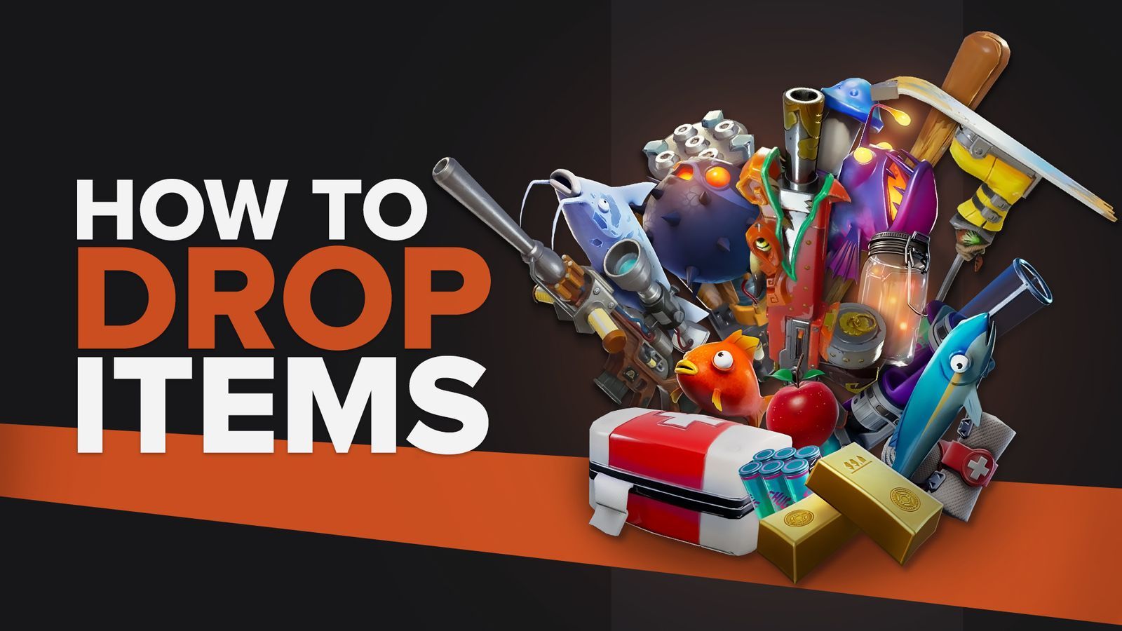 How To Drop Items In Fortnite | TGG