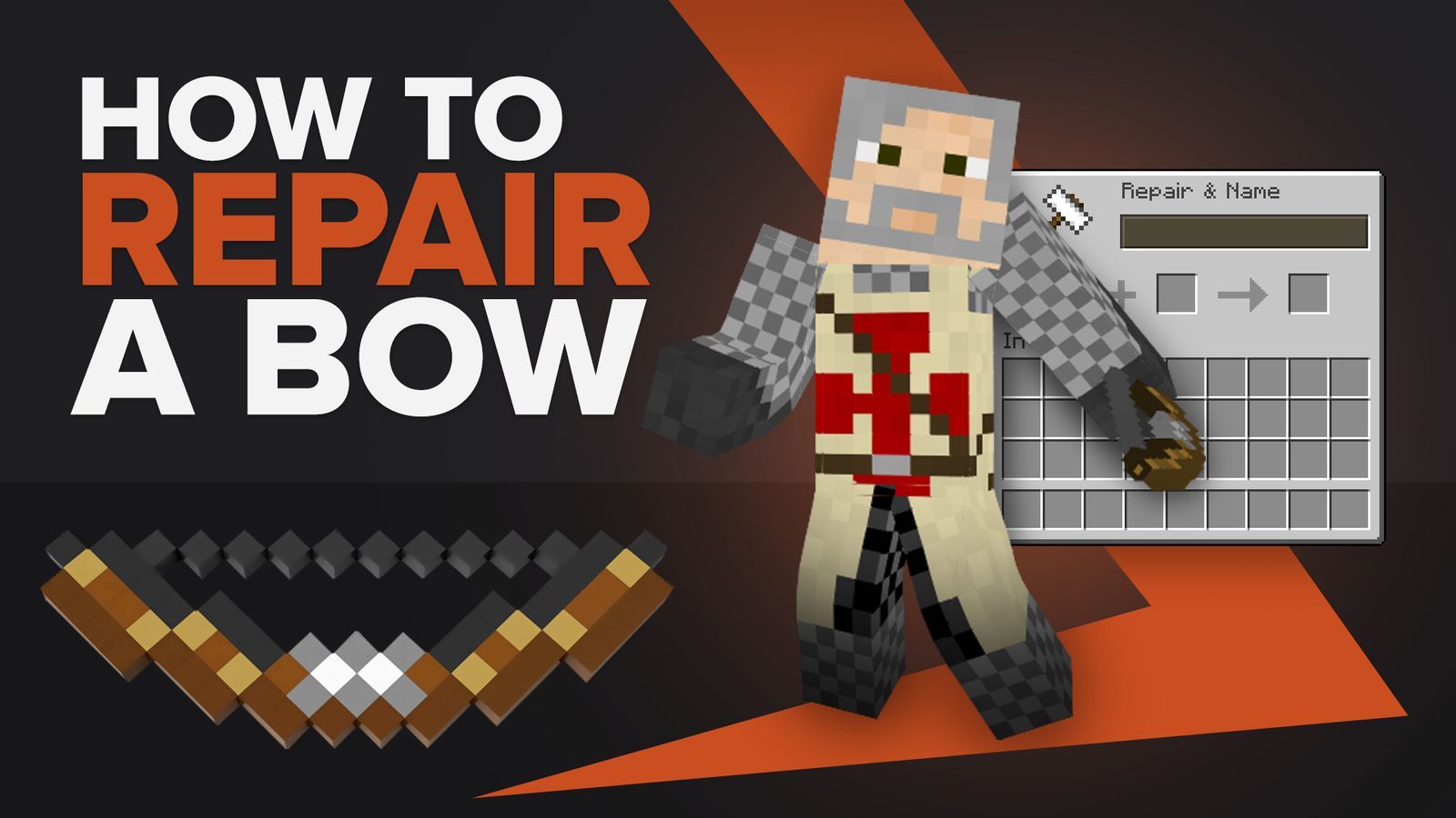 How To Repair A Bow In Minecraft | TGG