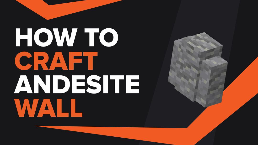 How To Make Andesite Wall In Minecraft | TGG