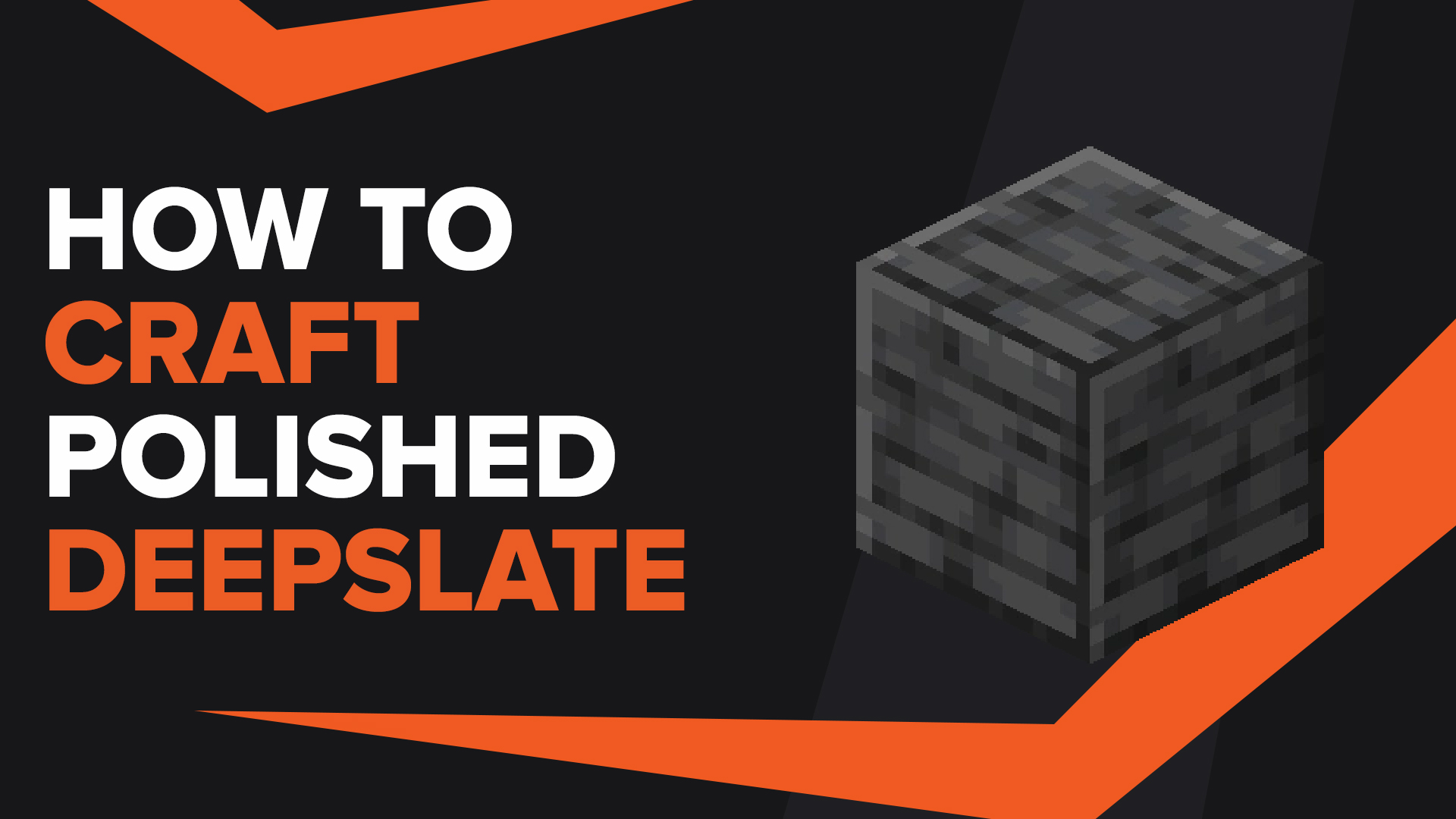 How To Make Polished Deepslate In Minecraft | TGG