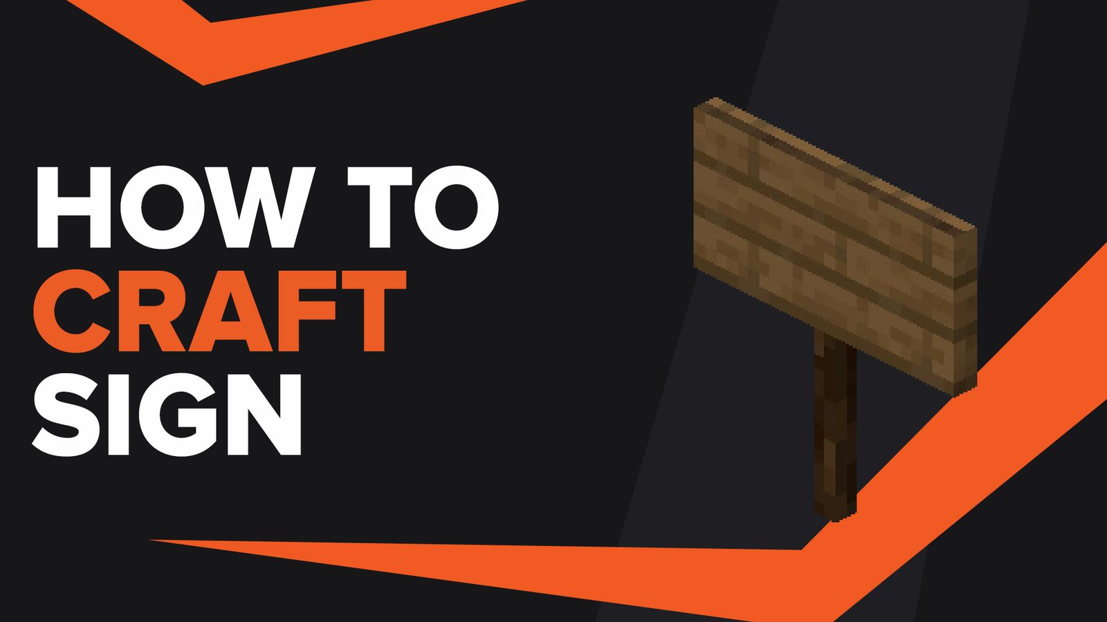 How To Make Sign In Minecraft | TGG