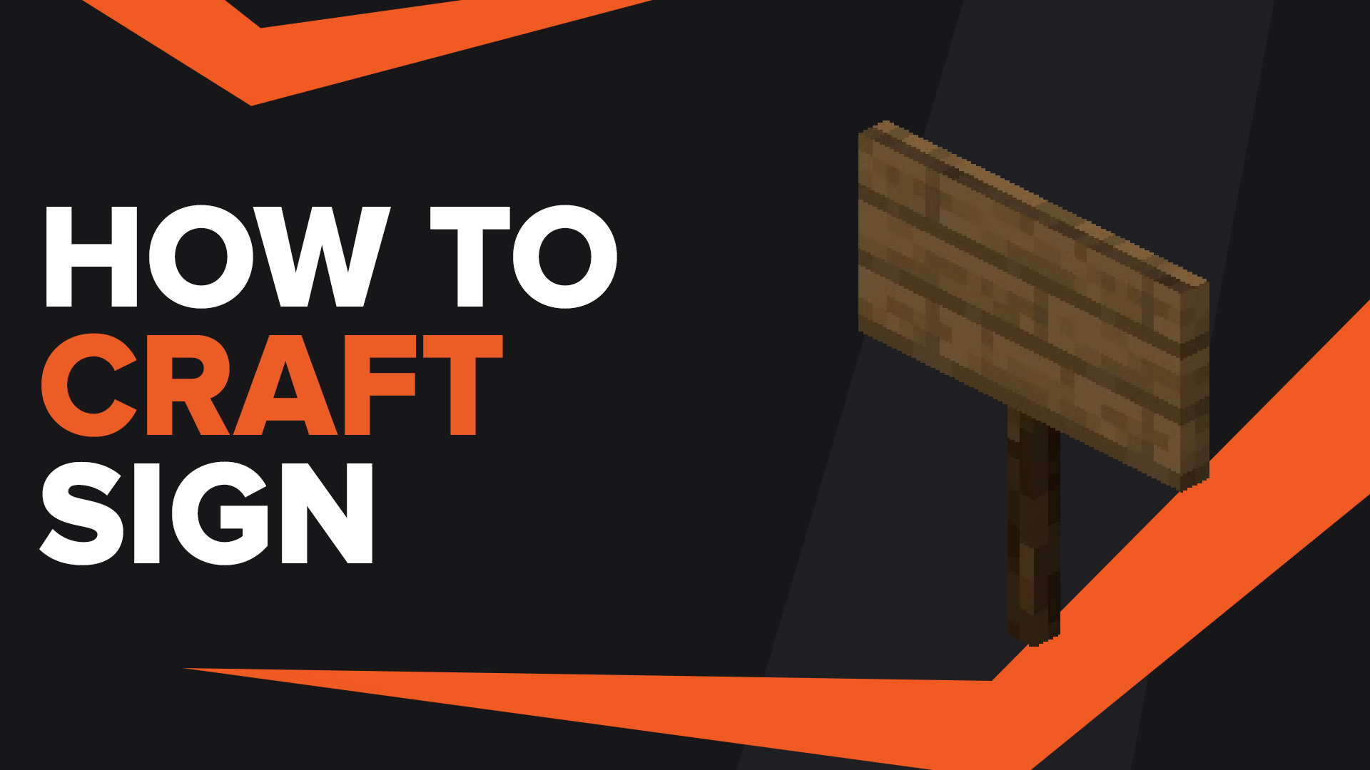 How To Make Sign In Minecraft | TGG