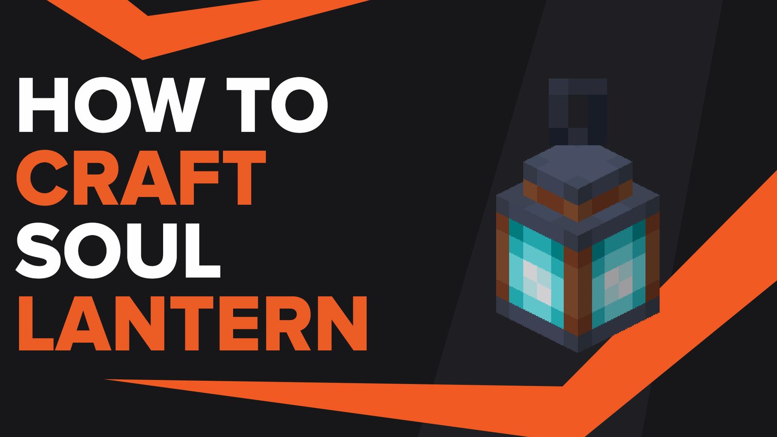 How To Make Soul Lantern In Minecraft | TGG
