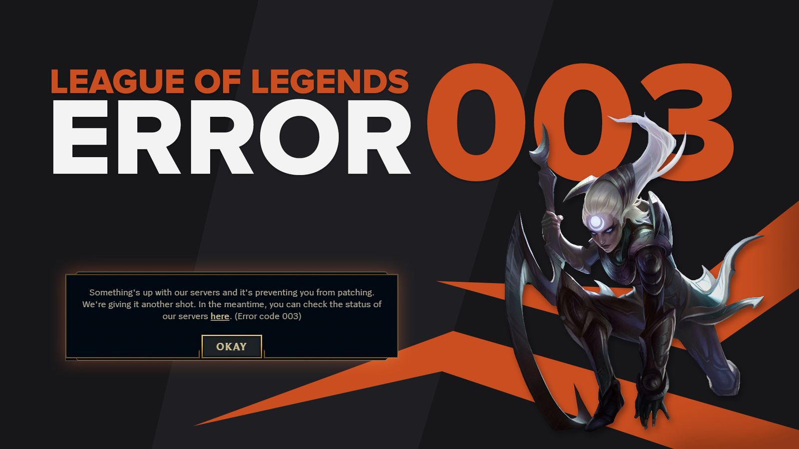 How to Fix Error Code 003 in League of Legends | TGG