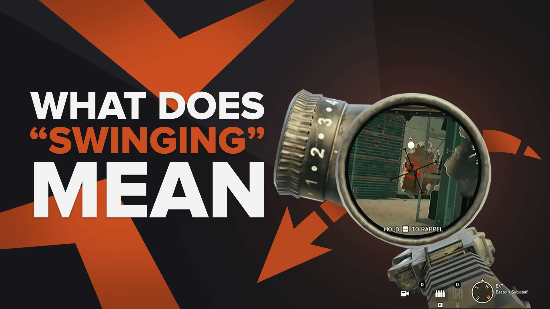 What Does “Swinging” Mean in Rainbow Six: Siege? | TGG