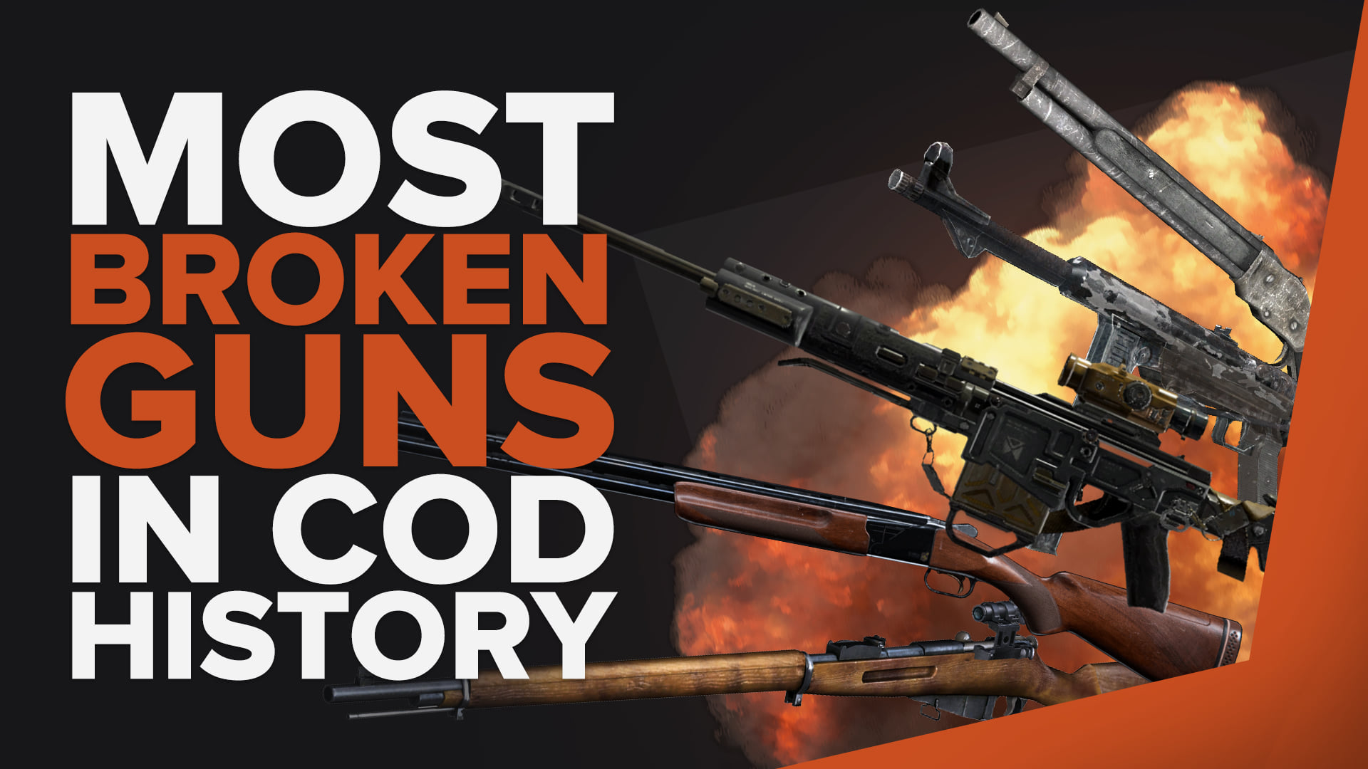 The Most Broken Guns In Call Of Duty History | TGG