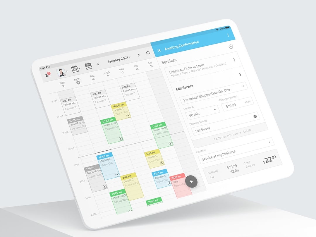 Appointment Scheduling Software for retailers | Booxi