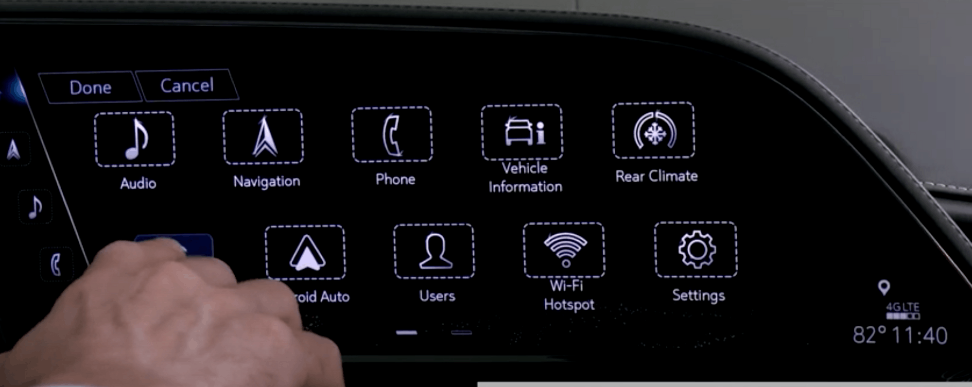 2020 Nissan Qashqai Infotainment Settings Display Settings
