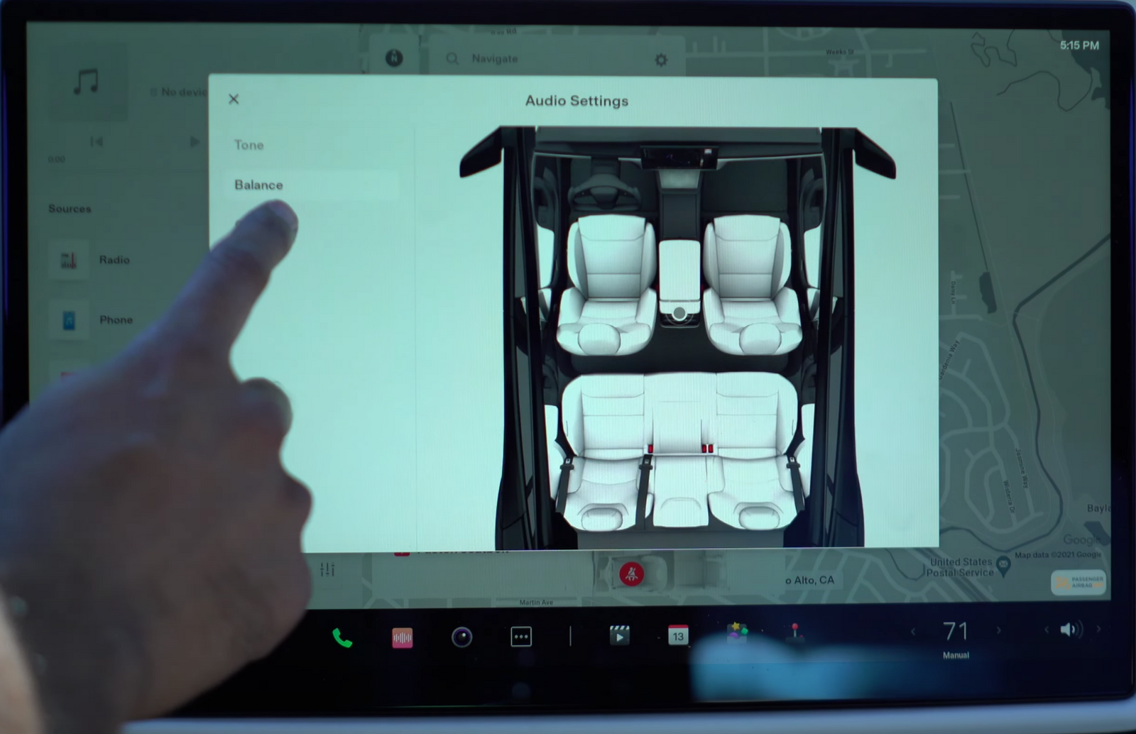 2021 Tesla Model S Plaid Infotainment Settings Sounds