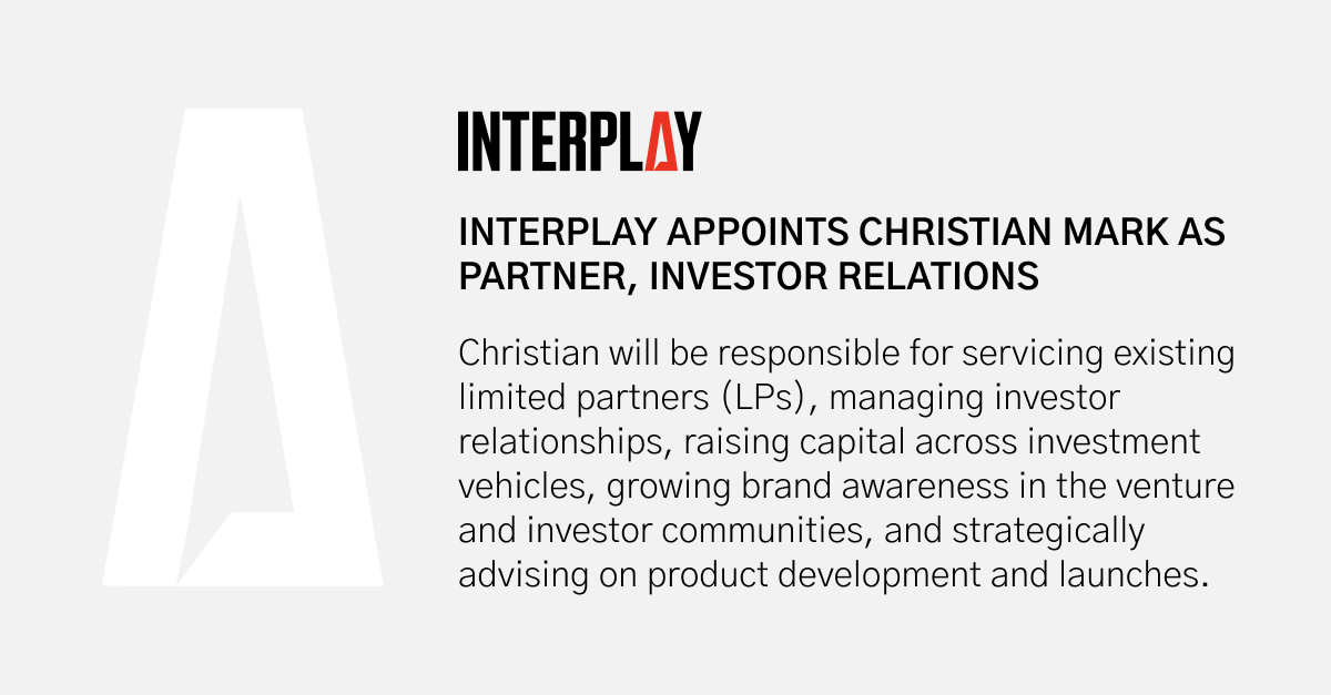 Interplay | Press Release: Interplay Appoints Christian Mark as Partner ...
