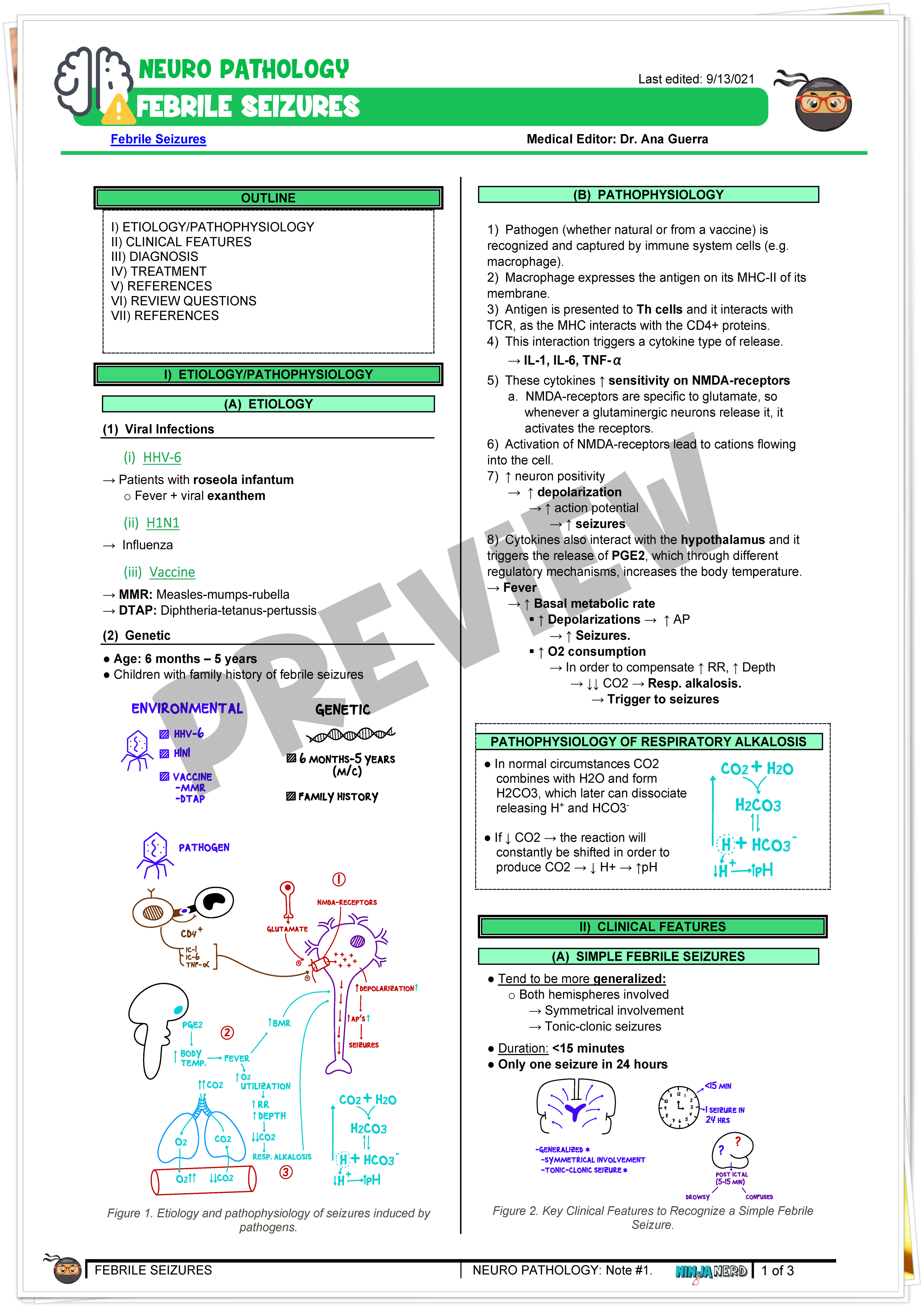 Febrile Seizures | Etiology, Pathophysiology, Clinical Features ...