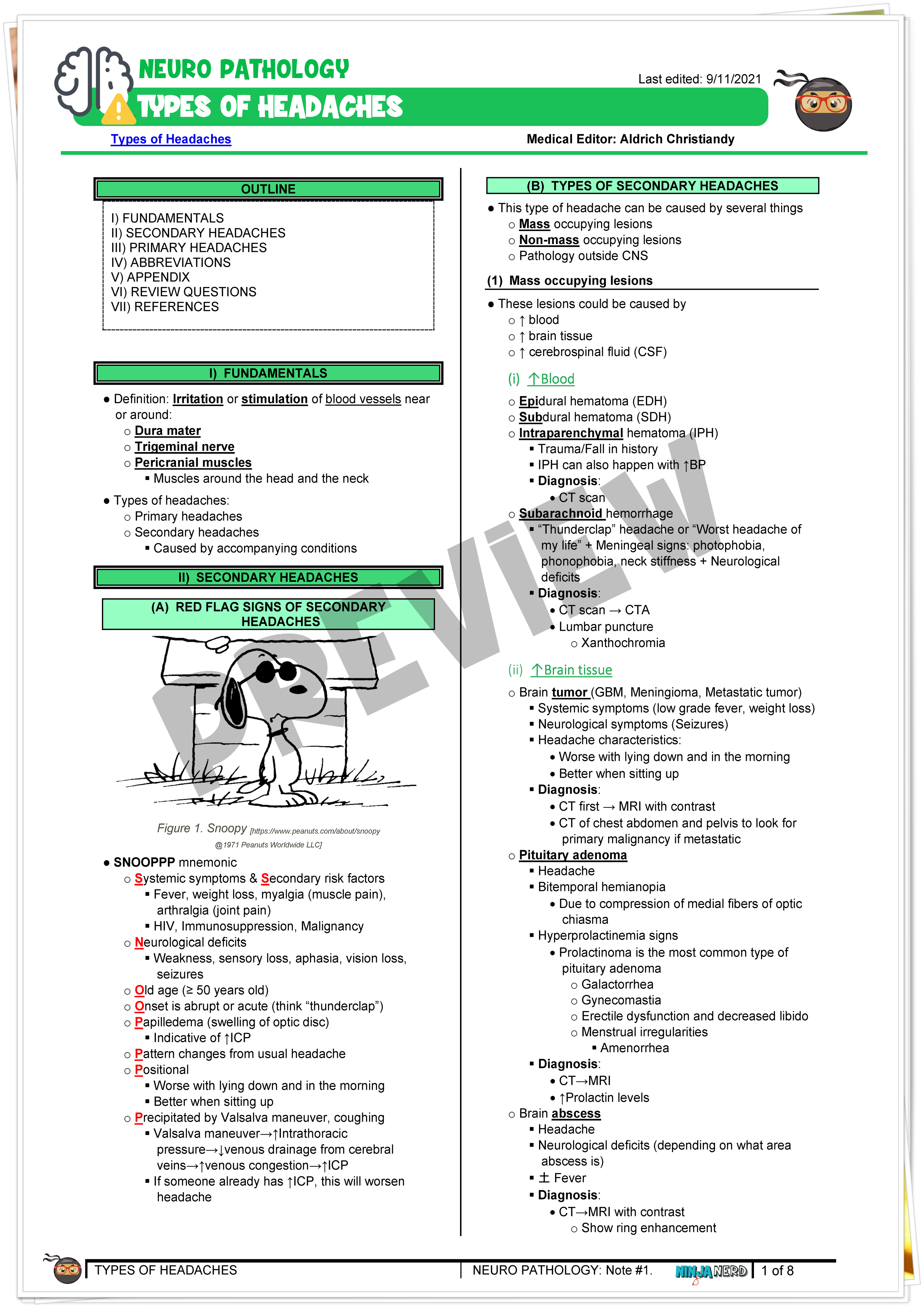 Types of Headaches | Primary vs. Secondary | Migraine, Cluster, Tension ...