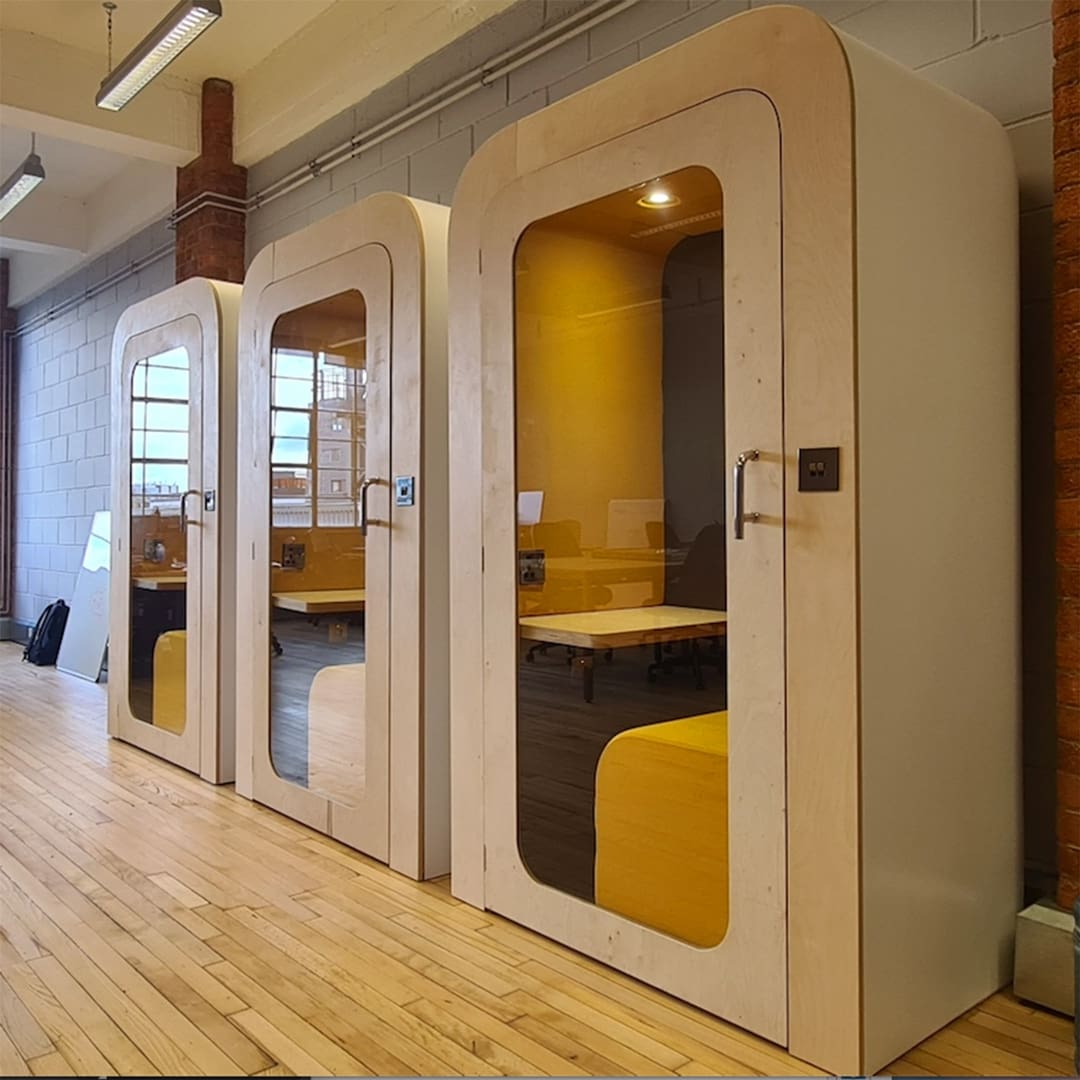 Acoustic Work pods, Meeting booths and Soundproof Office pod | Dapapod