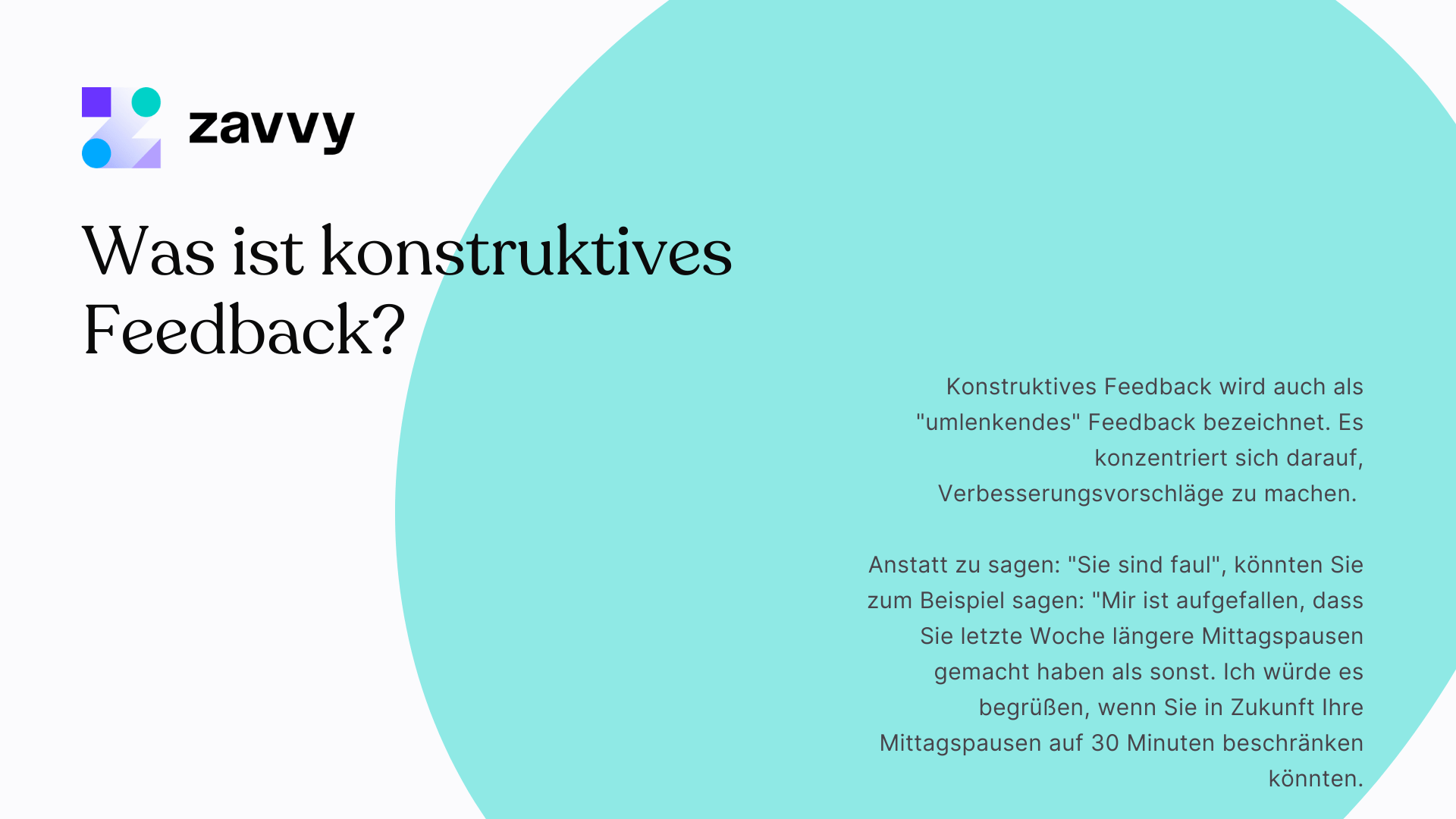 45 Beispiele für negatives Feedback, um konstruktive Kritik mit ...