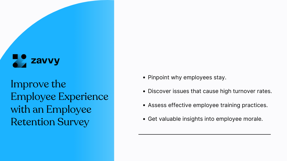 How to Reduce Turnover With an Employee Retention Survey: Tips & Sample ...