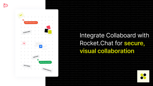Integrate Collaboard with Rocket.Chat for secure, visual collaboration