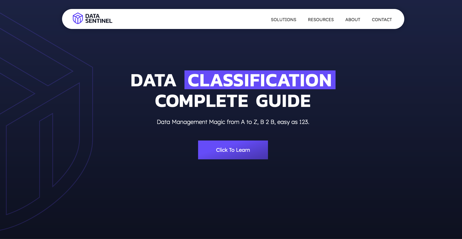 Classification Guide