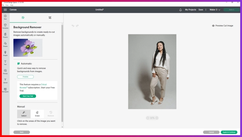 Remove background from Circuit Design Space