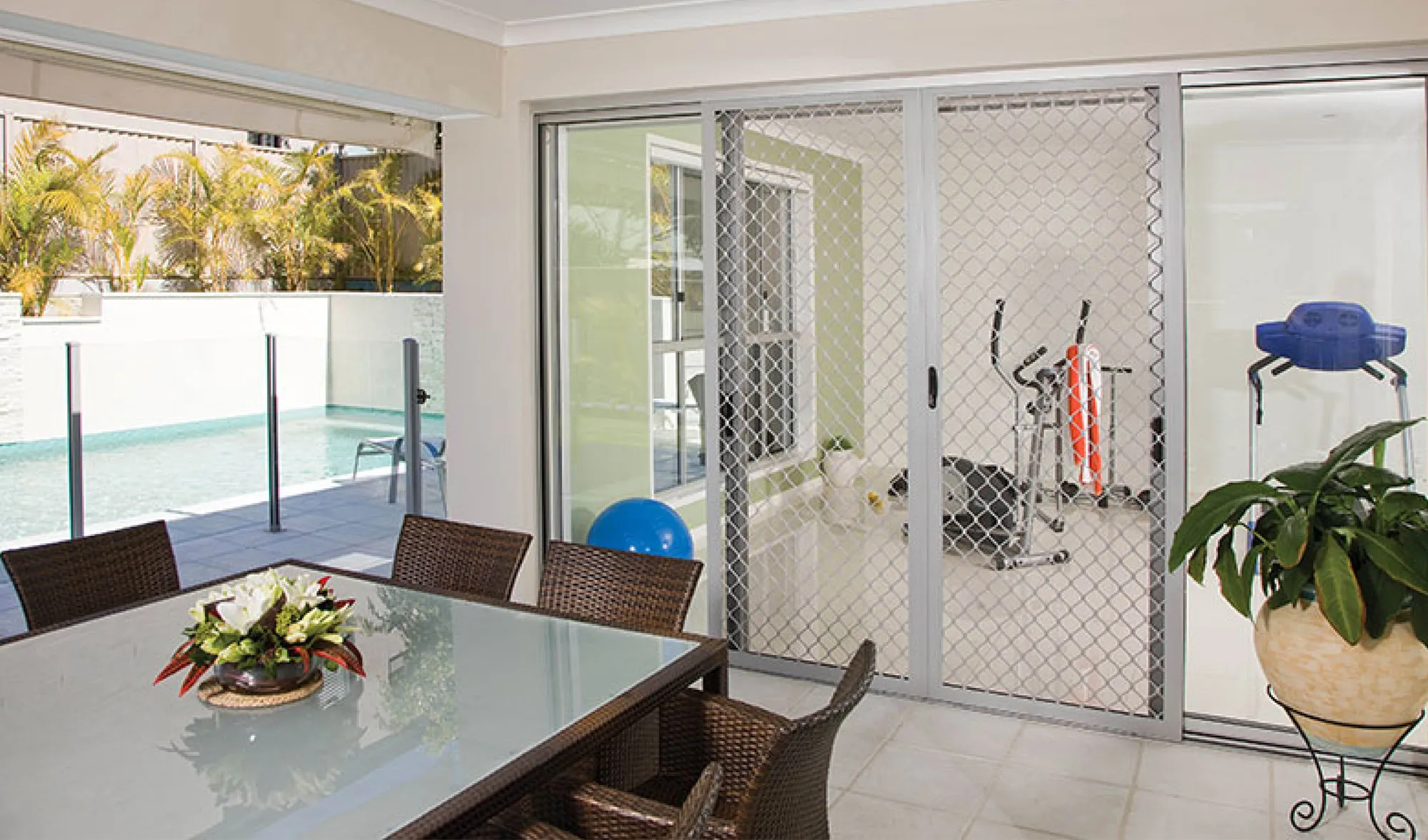 Diamond Security Screens | K&S Shutters & Security Brisbane