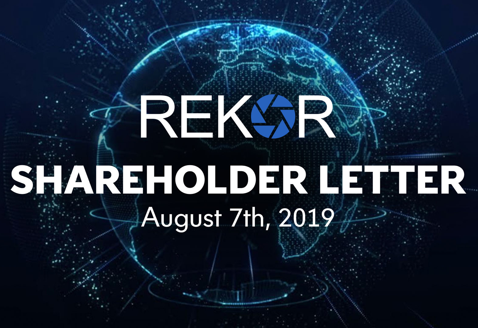 Rekor Systems CEO Robert A. Berman Issues Letter to Shareholders in ...