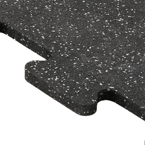Gym 15mm – 30mm PUZZLE EDGE RUBBER TILE - Gym Flooring