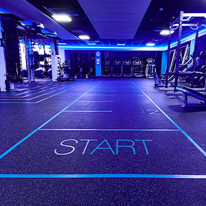 Gym EVERROLL STANDARD 10mm RUBBER ROLL - Gym Flooring