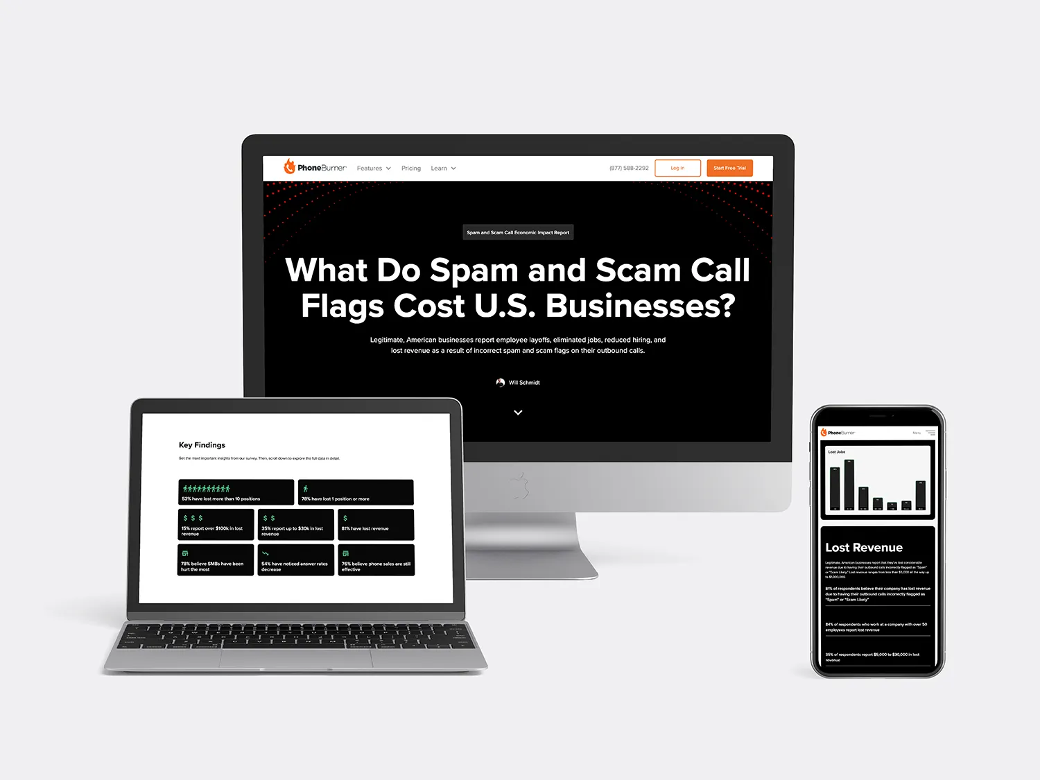 Spam and Scam Call Economic Impact Report | PhoneBurner