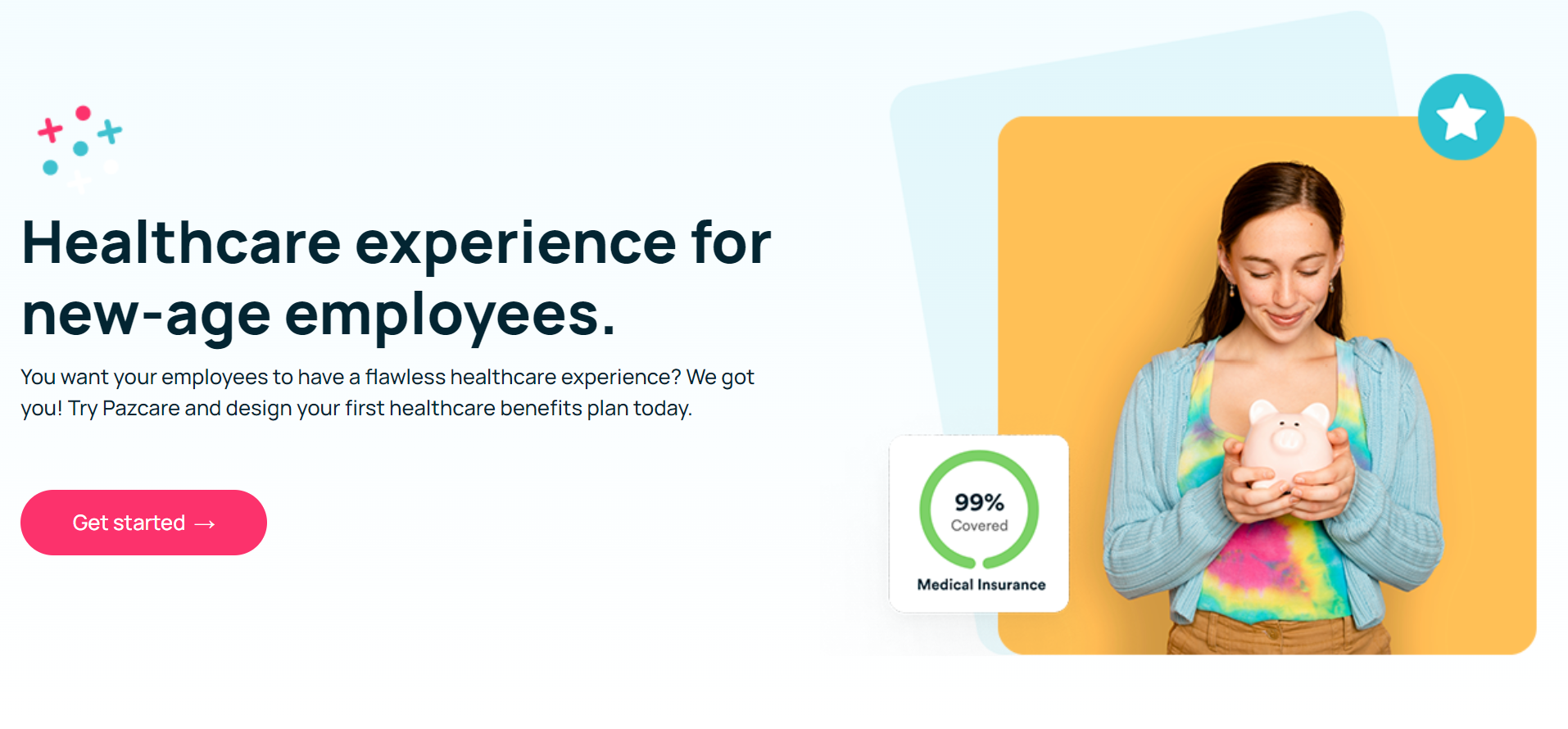 Pazcare employee dashboard | Login