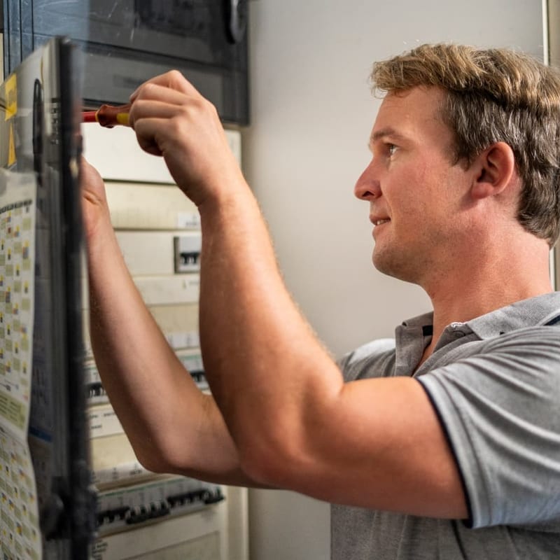 Keuring elektrische installatie - werfkast