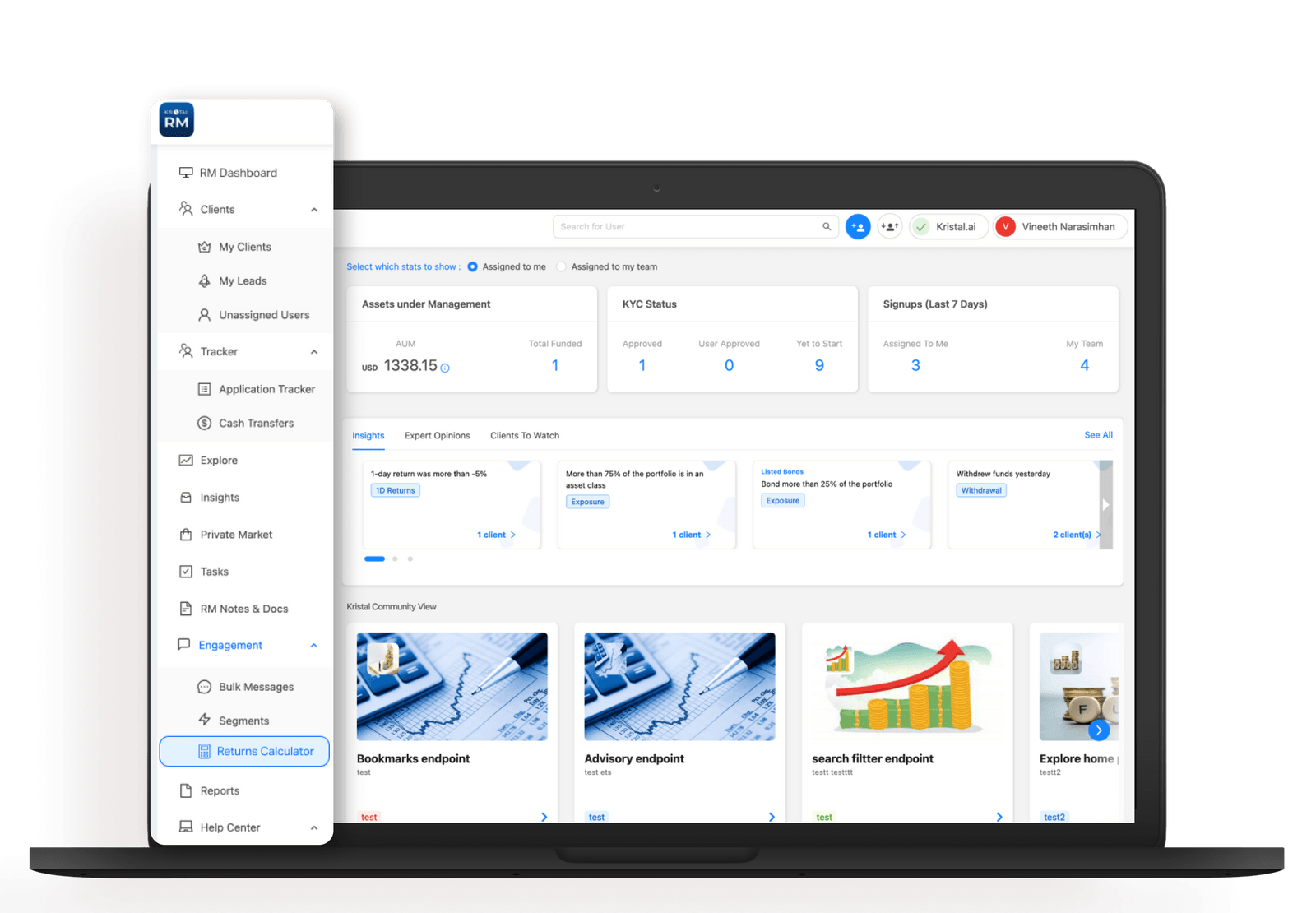 Institutional Clients and Banks