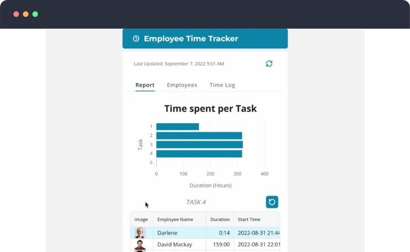 Employee Time Tracker